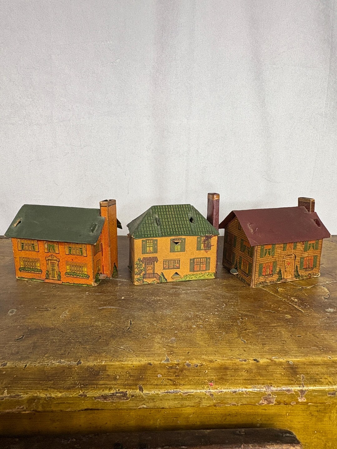 Built-rite Vintage Cardboard Houses - Etsy