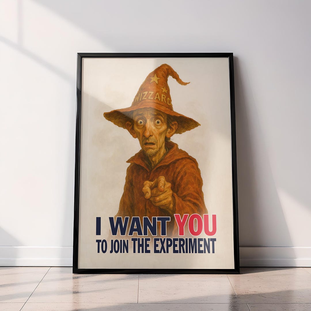 Fantasy Wall Art – Rincewind Wizard Poster | Discworld Printable Art ...