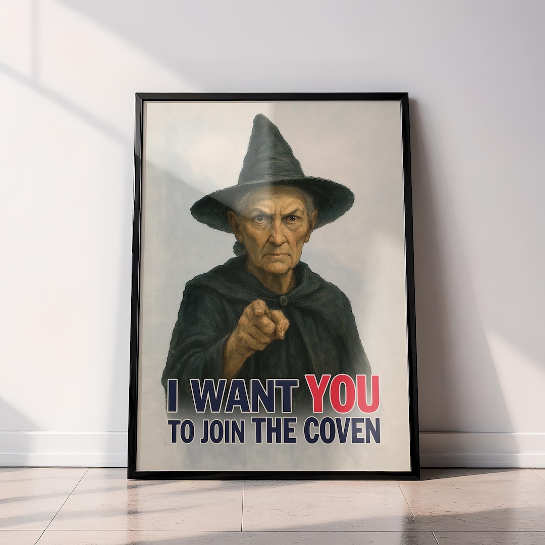 Printable Witch Poster – Granny Weatherwax Art | Discworld Wall Print ...