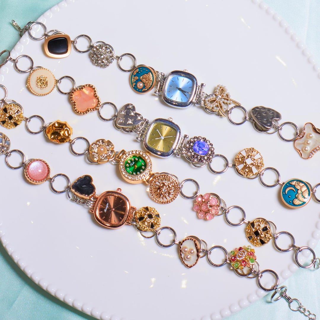 Vintage Pocket Watch Necklace | Antique Clock Pendant | Steampunk ...