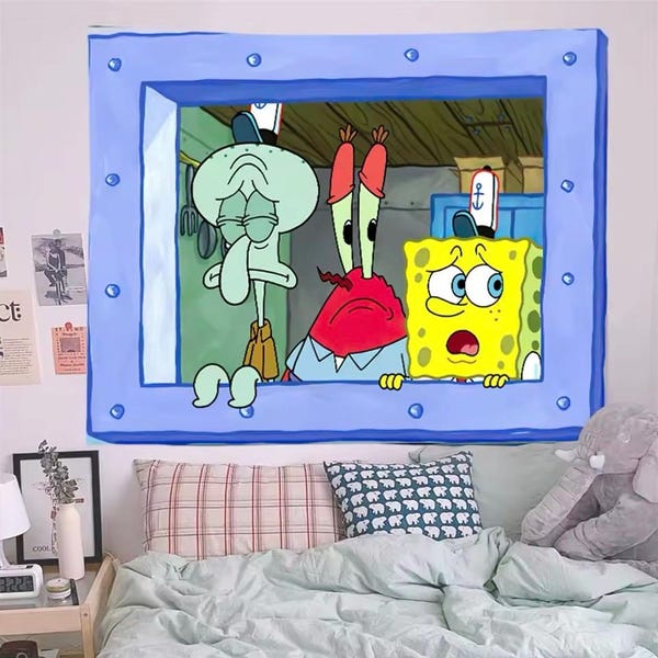 Spongebob Window - Etsy