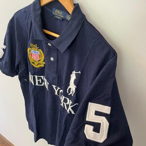 Polo Ralph Lauren Polo T-shirt New York USA #5 Big Pony Luxury PRL Chief Keef L - Etsy