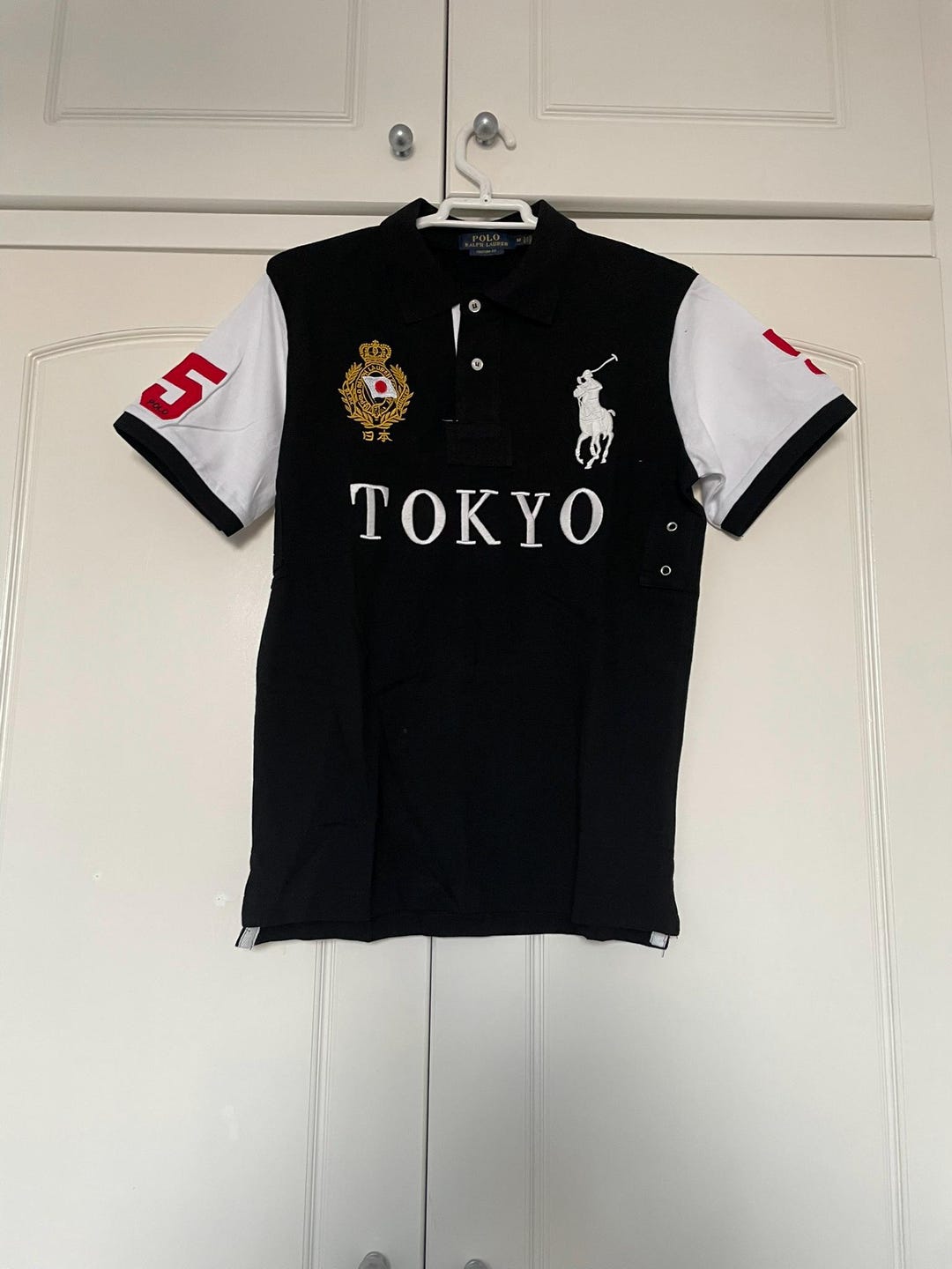 Polo Ralph Lauren Polo T-shirt Tokyo Japan #5 Big Pony Luxury PRL Chief ...
