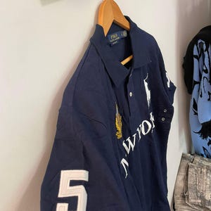 Polo Ralph Lauren Polo T-shirt New York USA #5 Big Pony Luxury PRL Chief Keef L - Etsy