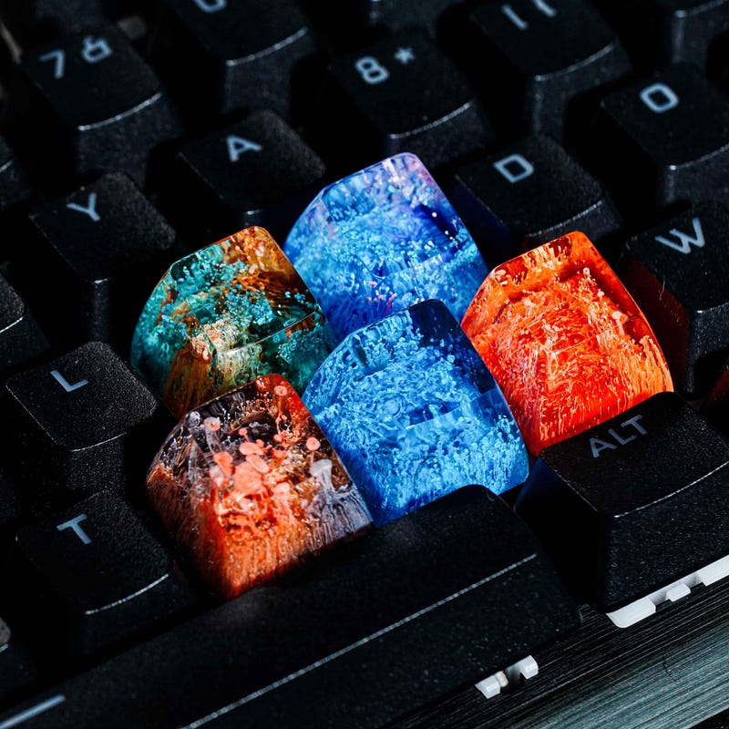 Landscape Resin Keycap - Etsy