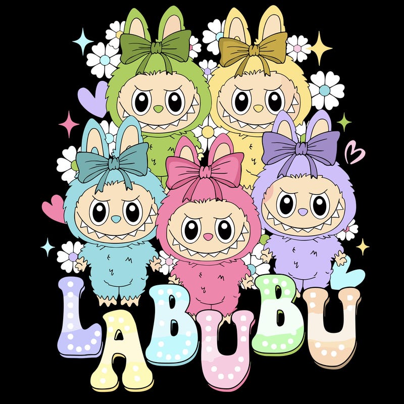 Labubu Png Transparent - Etsy