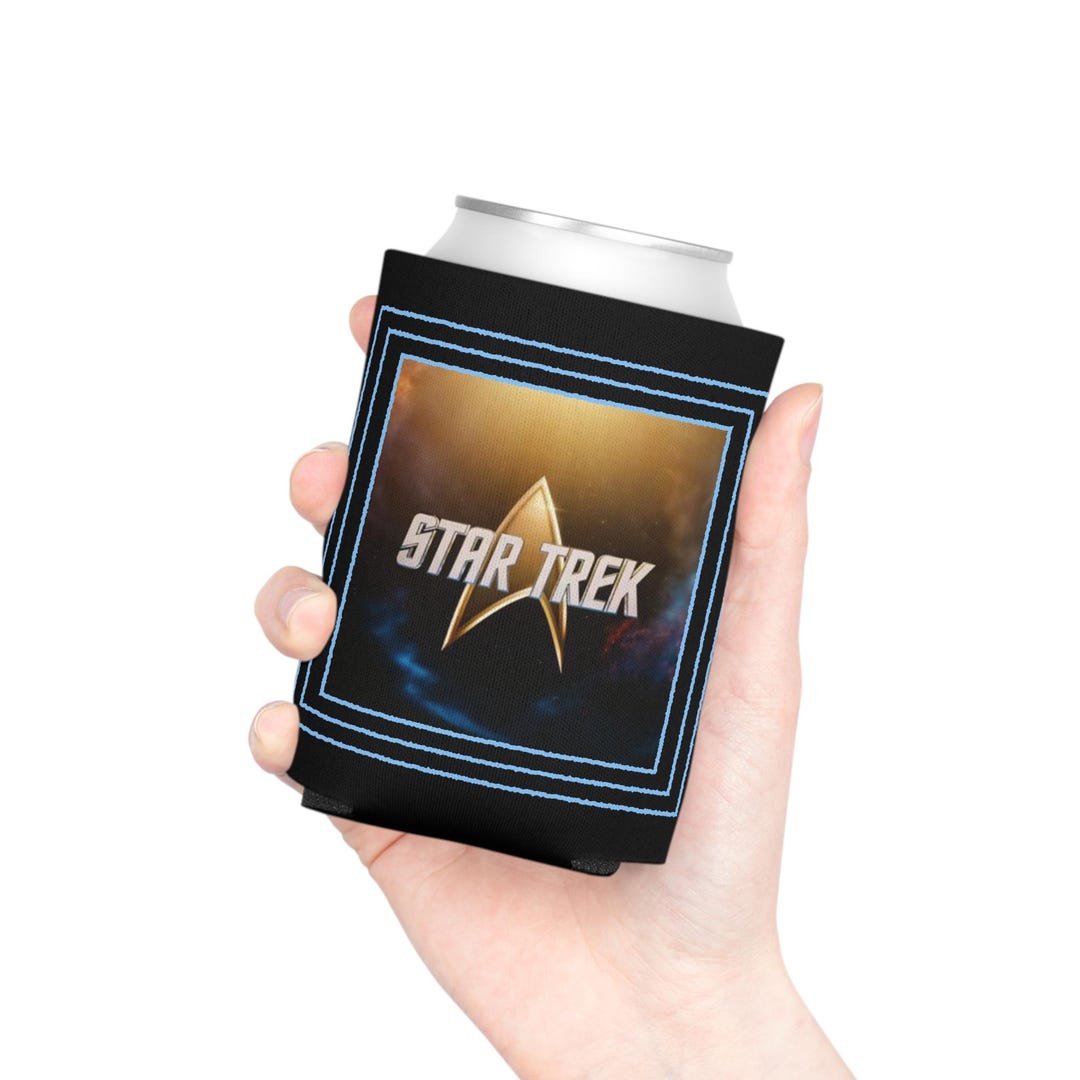 Space Nebula Star Trek Can Cooler, Insulated Beverage Holder, Sci-fi ...