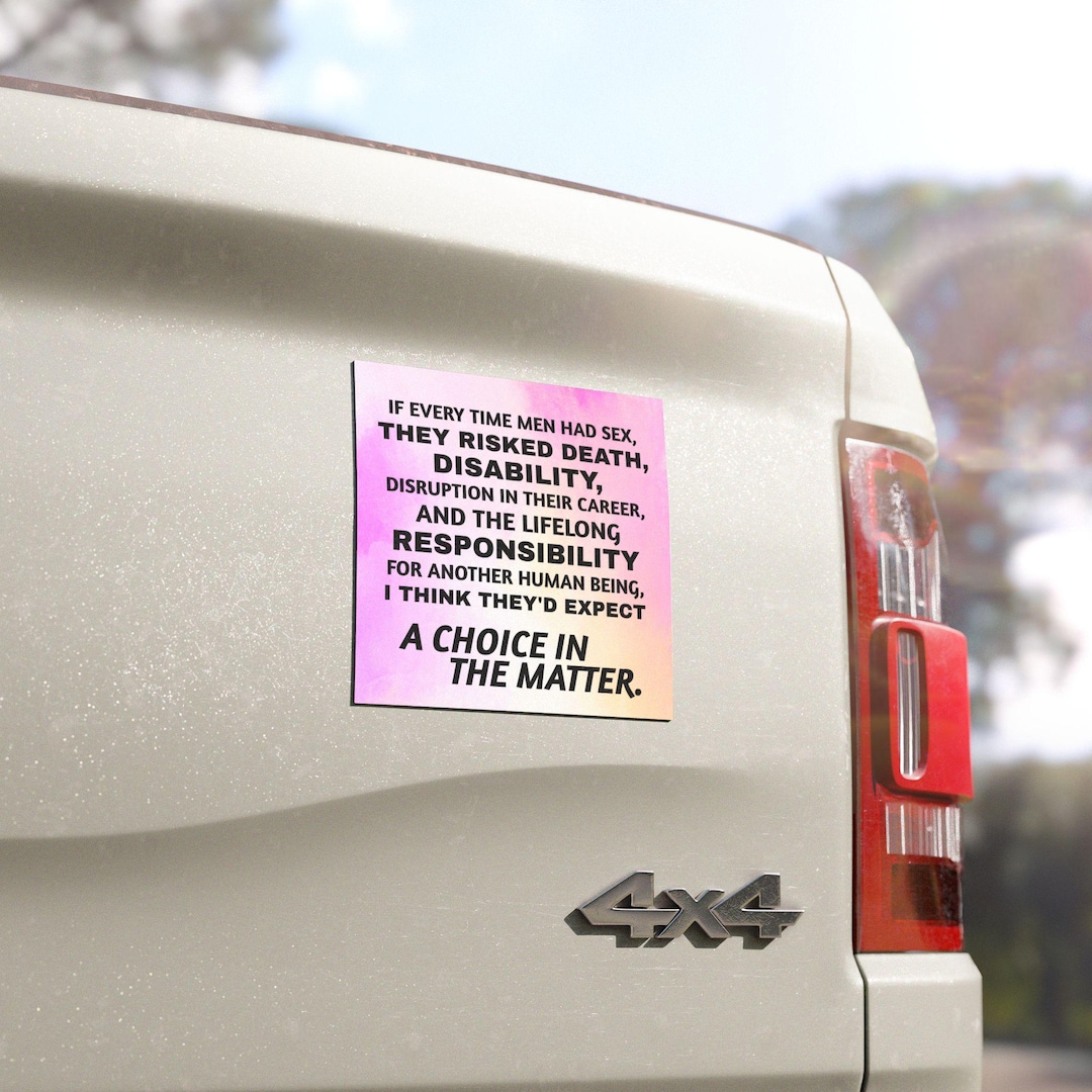 Pro Choice Car Magnet