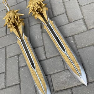 Handmade God of War Blade of Olympus - Anime Sword - Handcrafted Sword ...