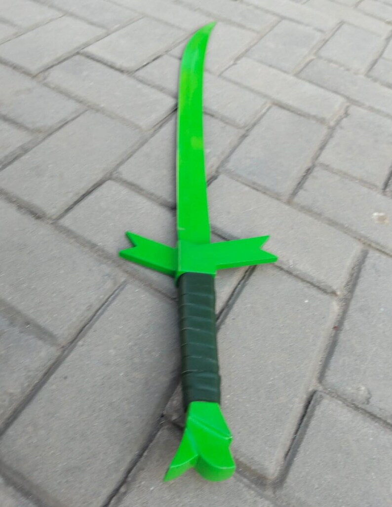 Handmade Finn's Grass Sword Replica - Stainless Steel Display Sword ...