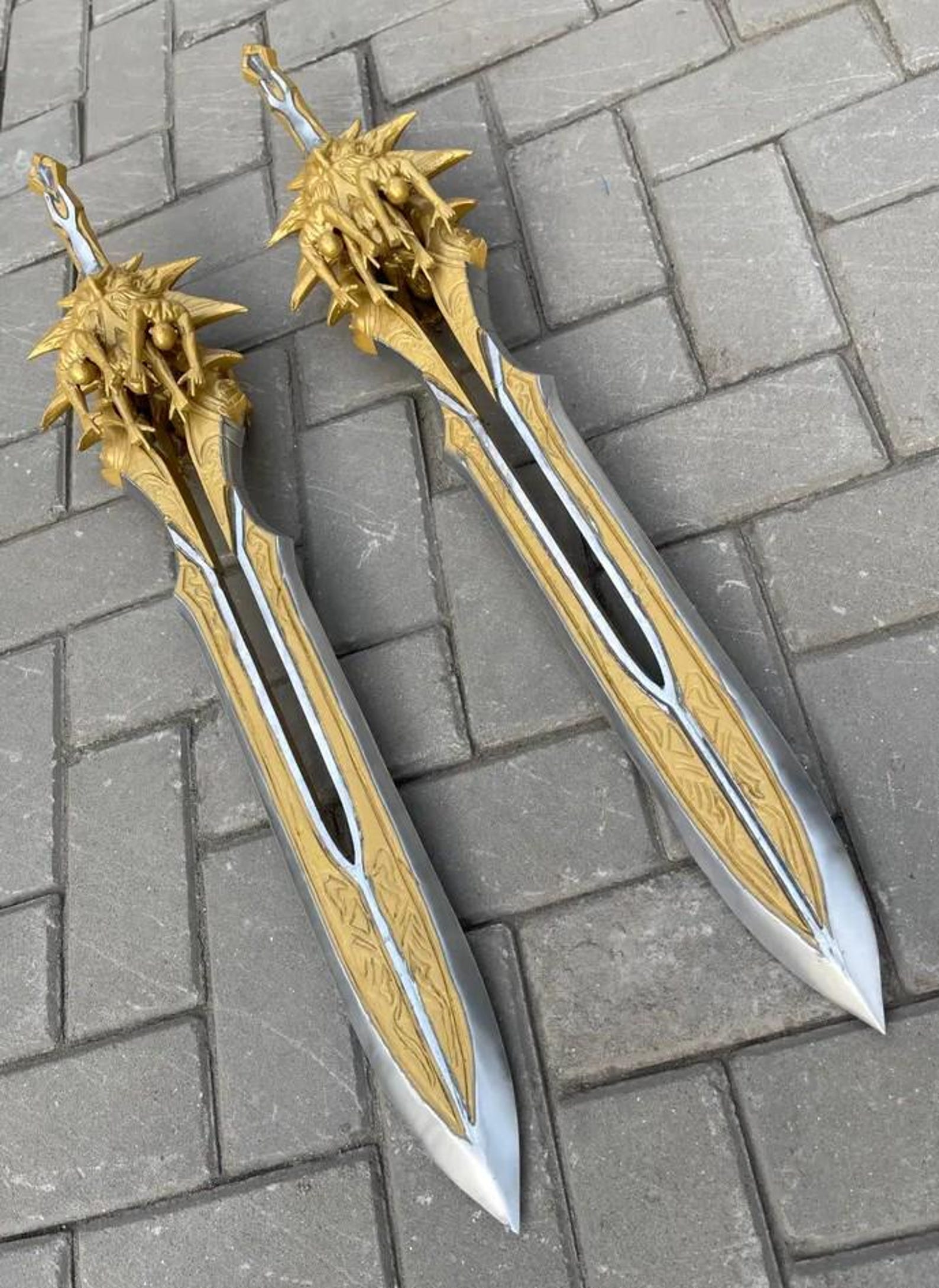 Handmade God of War Blade of Olympus - Anime Sword - Handcrafted Sword ...