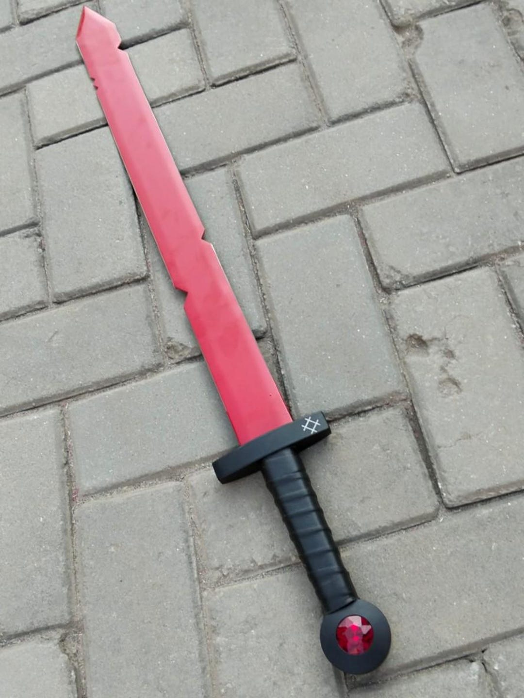 Handmade Finn's Scarlet Sword Replica - Finn the Human Inspired Sword ...