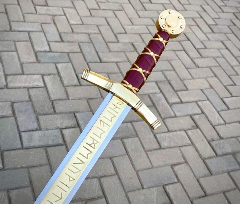 Handmade Excalibur Sword Replica | Knight Templar Display Blade - Etsy