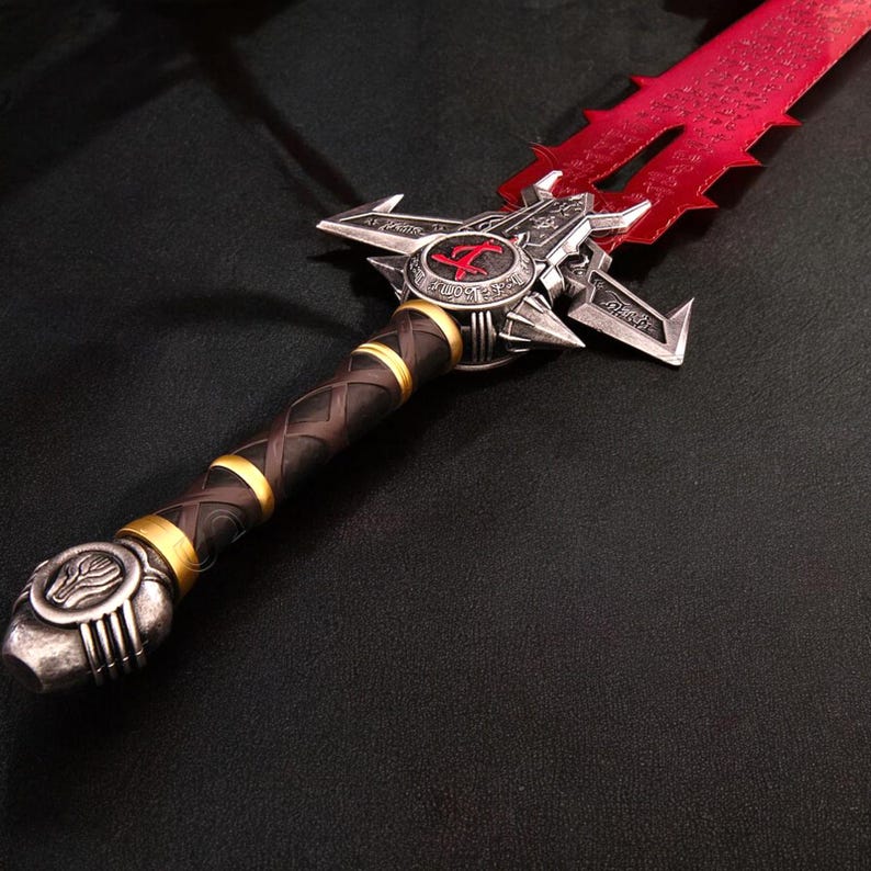 Handmade Doom Eternal Crucible Sword Replica - Handcrafted Crucible ...