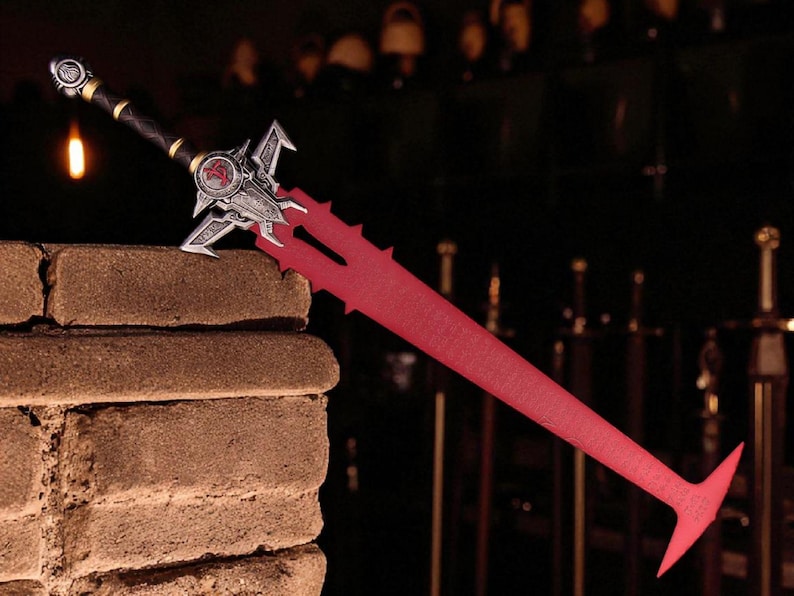 Handmade Doom Eternal Crucible Sword Replica - Handcrafted Crucible ...