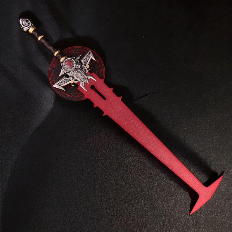 Handmade Doom Eternal Crucible Sword Replica - Handcrafted Crucible ...
