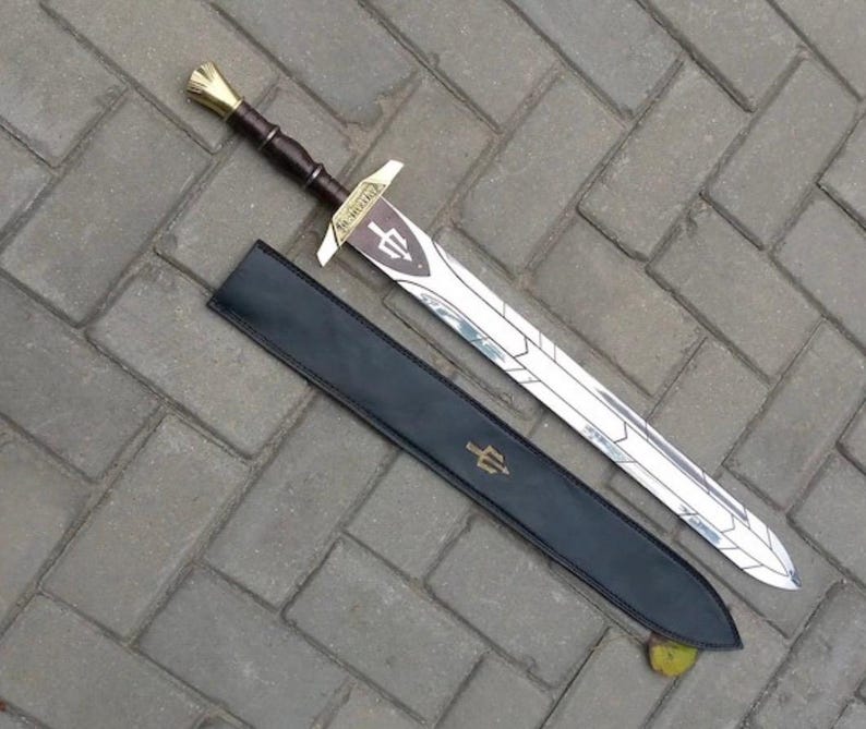 Handmade Percy Jackson Sword Replica - Anaklusmos Percy Jackson Cosplay ...