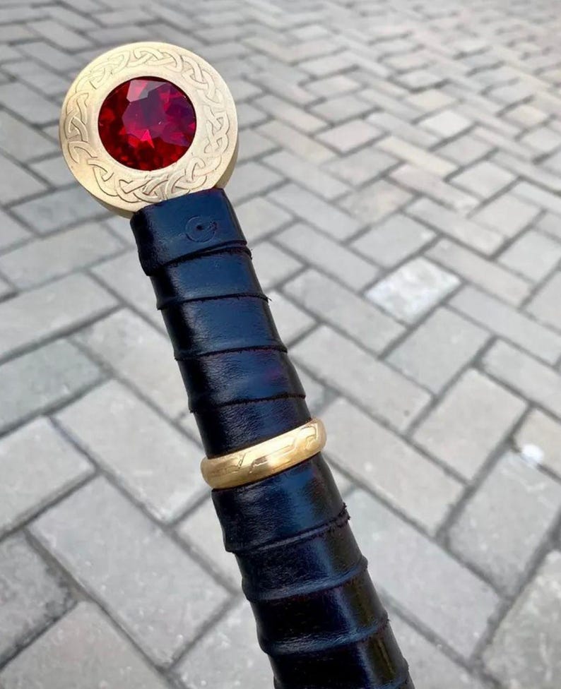 Handmade Goldryn Sword Replica - 36" Glass of Throne Sword - High ...