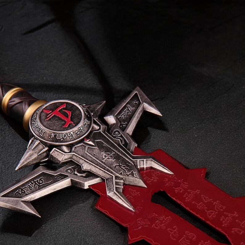 Handmade Doom Eternal Crucible Sword Replica - Handcrafted Crucible ...