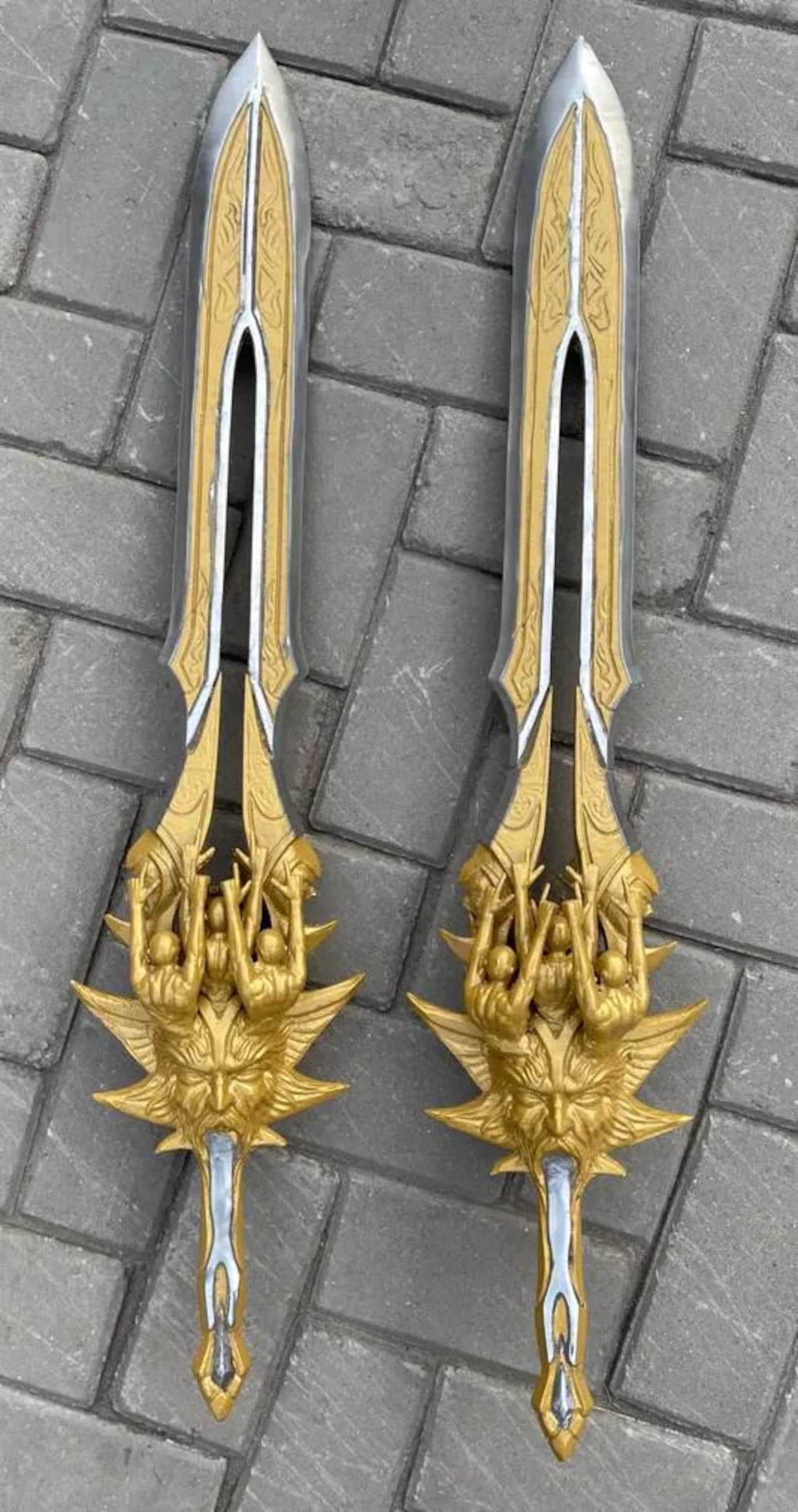Handmade God of War Blade of Olympus - Anime Sword - Handcrafted Sword ...