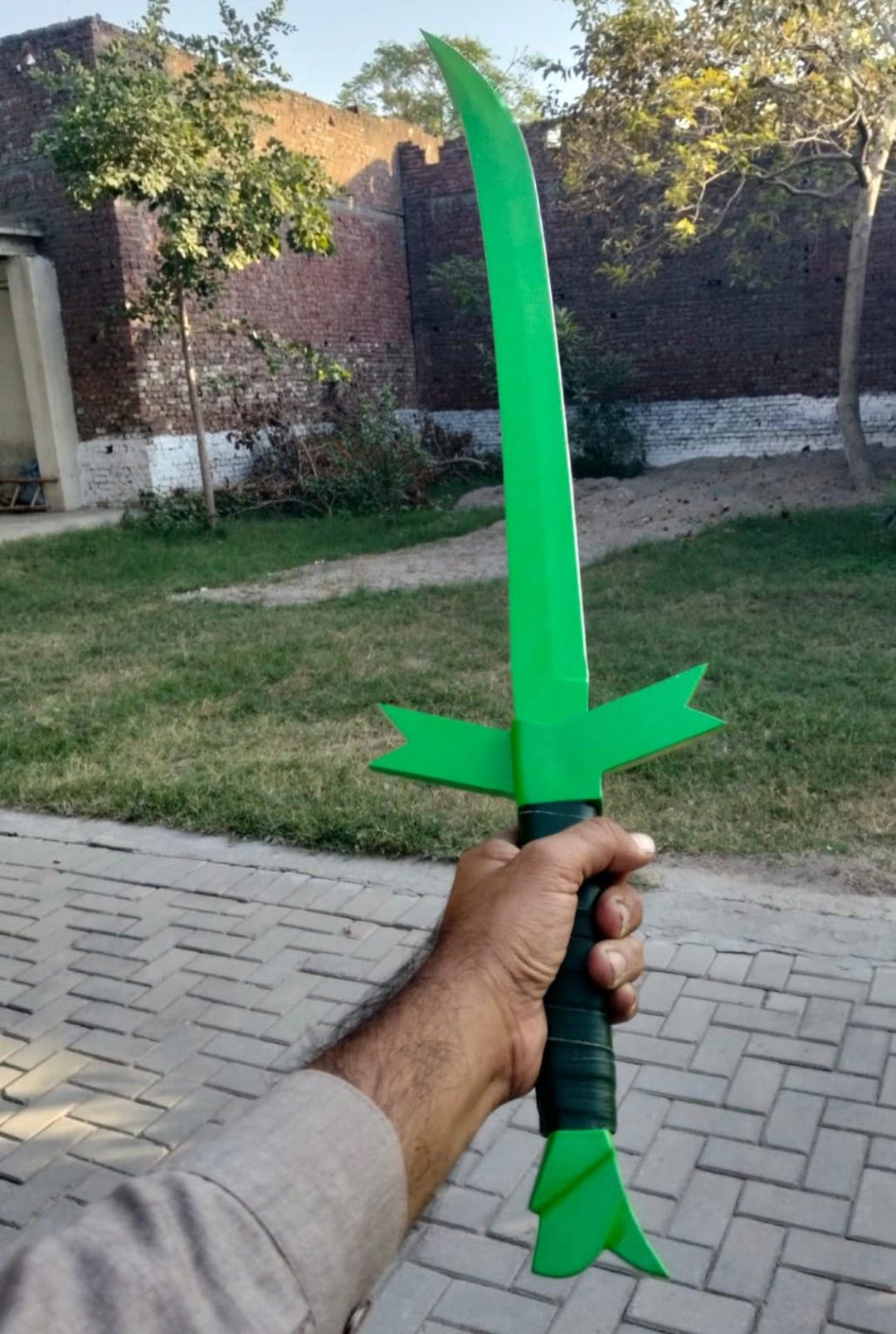 Handmade Finn's Grass Sword Replica - Stainless Steel Display Sword ...