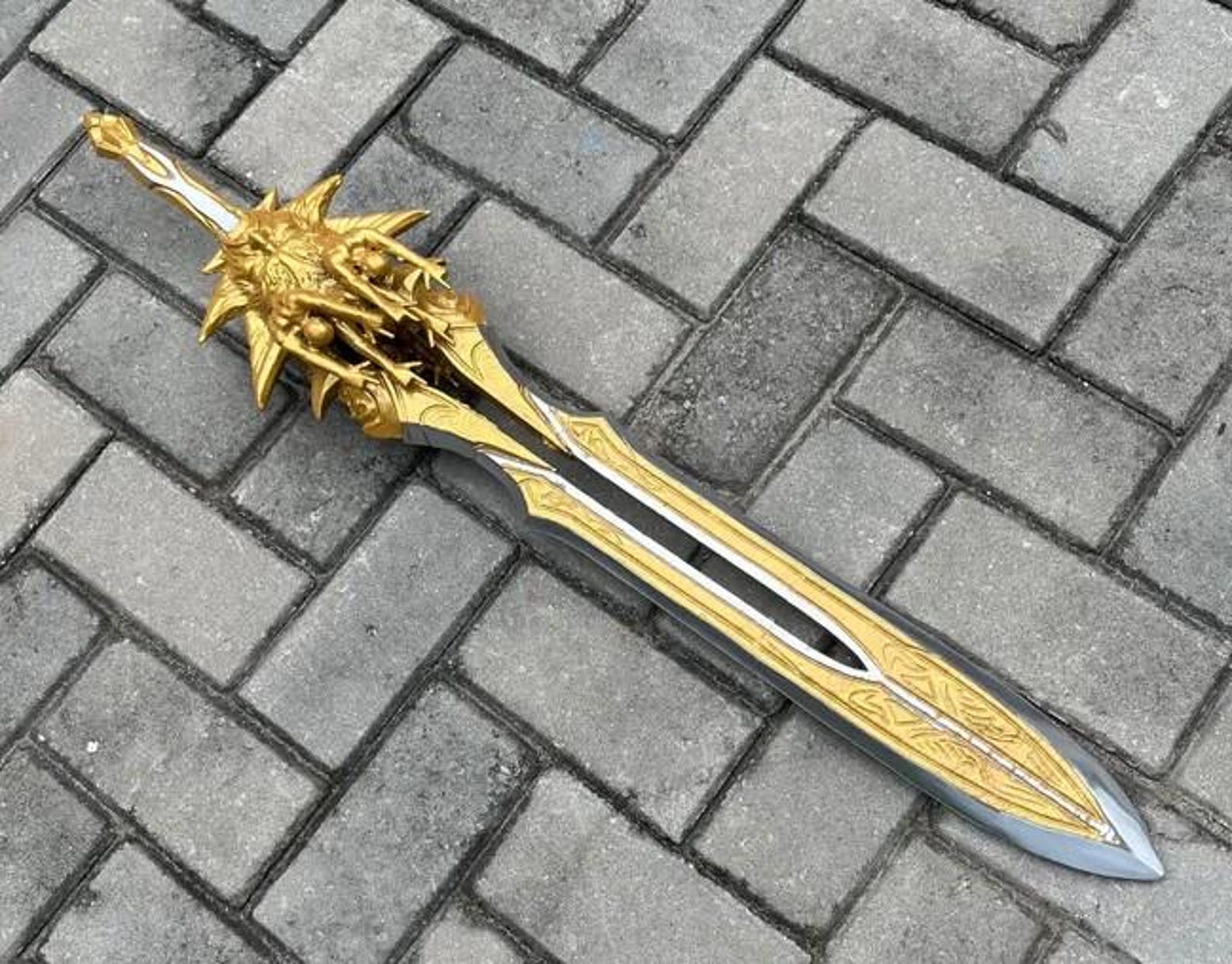 Handmade God of War Blade of Olympus - Anime Sword - Handcrafted Sword ...