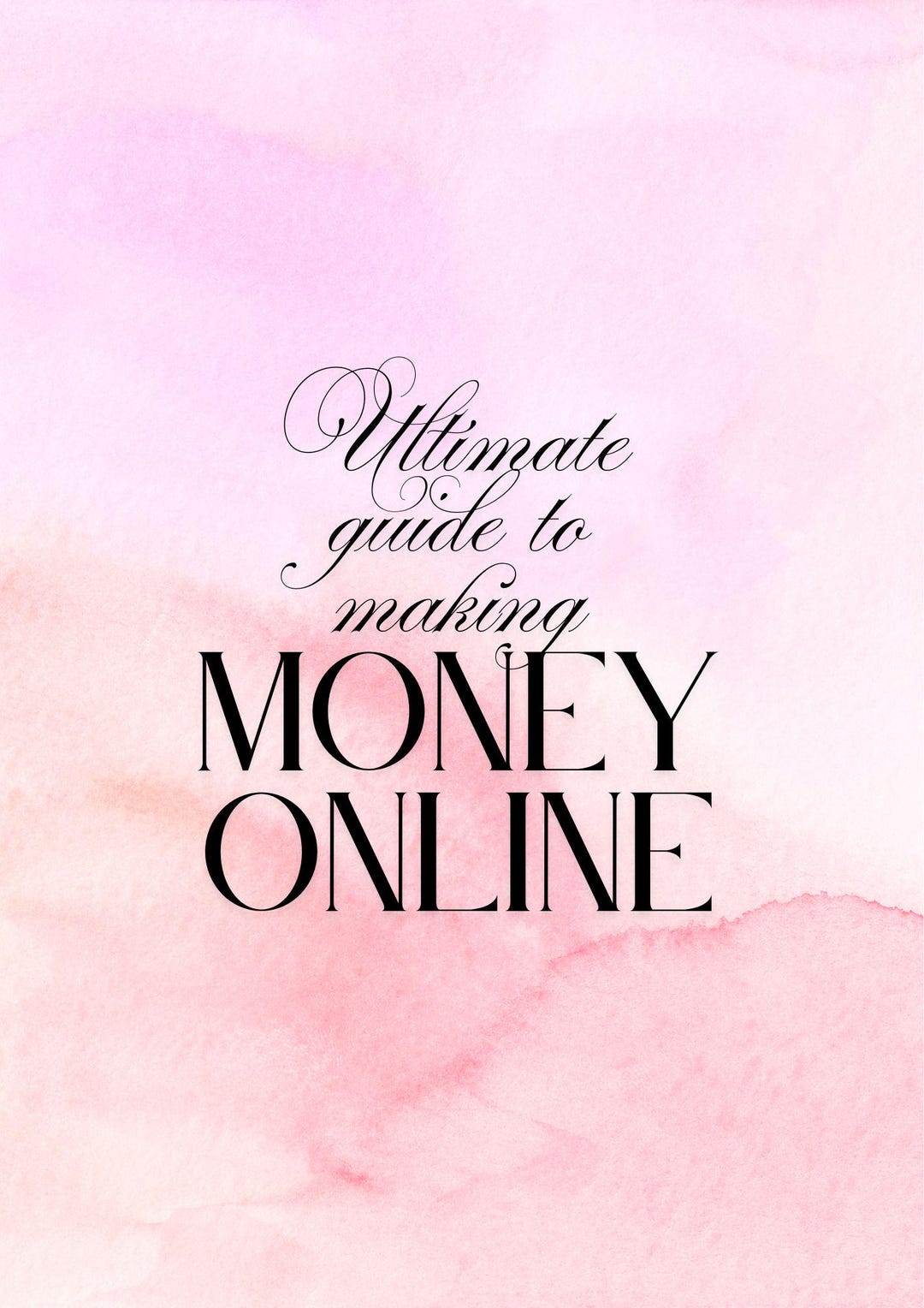 Ultimate Guide to Making Money Online - Etsy