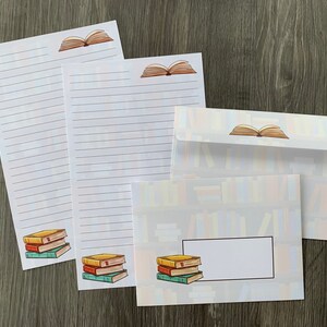 Letter Writing Sheets - the Library - Etsy