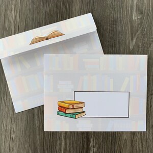 Stationery Set the Library - Etsy