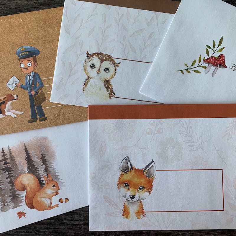 Cute Envelopes - Etsy