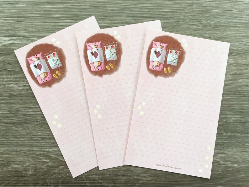 Letter Writing Sheets Sleepover - Etsy