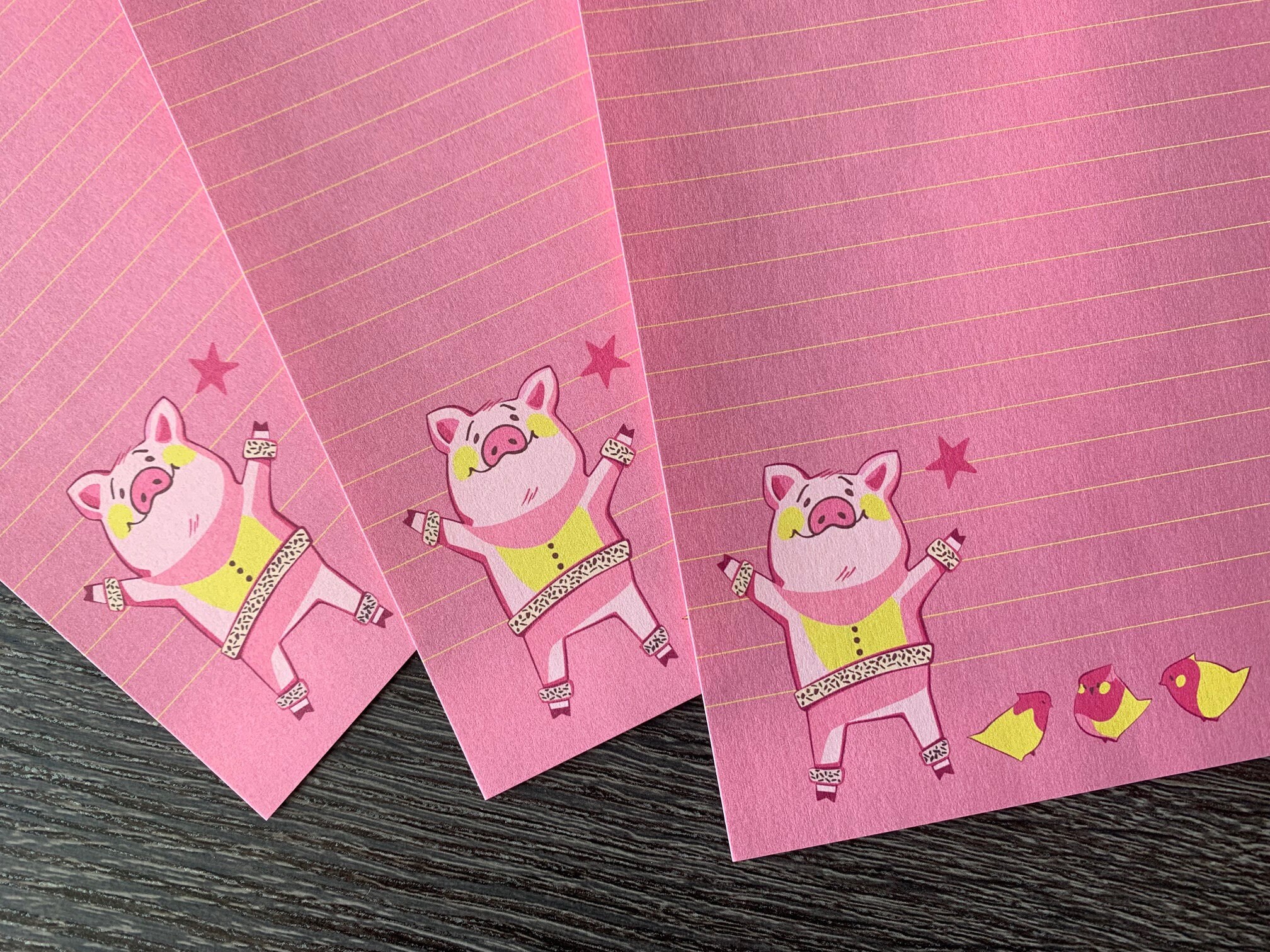 Letter Writing Sheets Dancing Queen | Etsy Canada