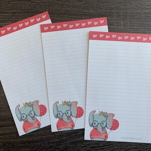 Letter Writing Sheets - Elsie - Etsy