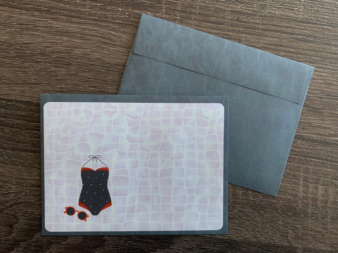 Envelope Pack - Pool Day - Etsy