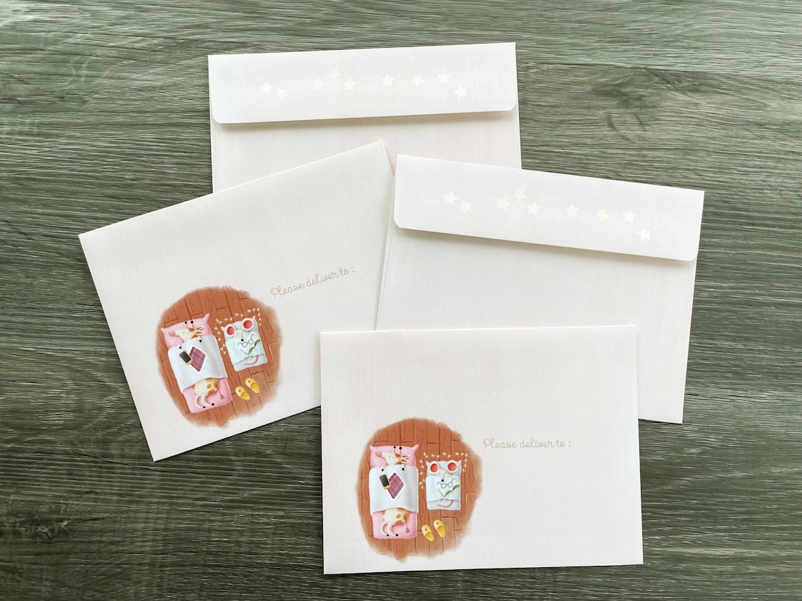 Letter Writing Sheets - Sleepover - Etsy