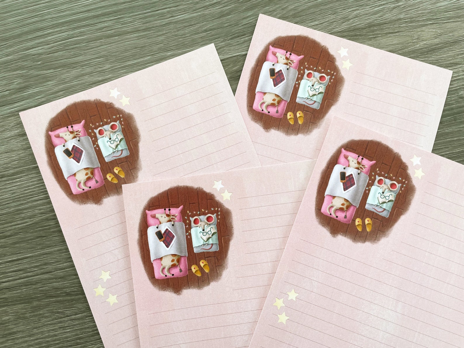 Letter Writing Sheets Sleepover - Etsy