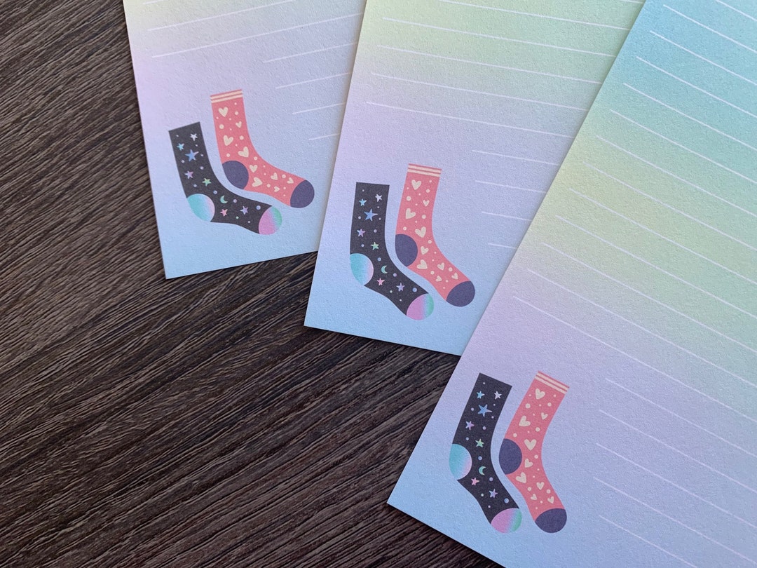 Letter Writing Sheets - Socks Mixer - Etsy
