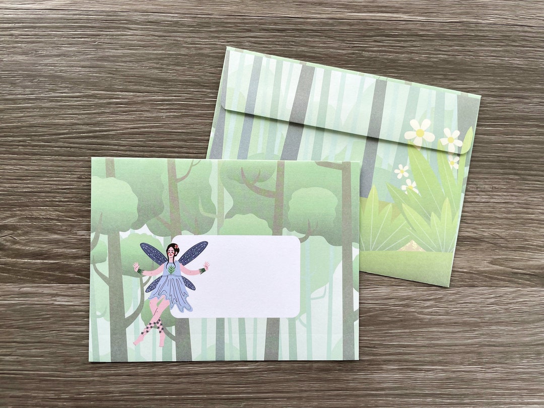 Envelope Pack - Forest Fae - Etsy