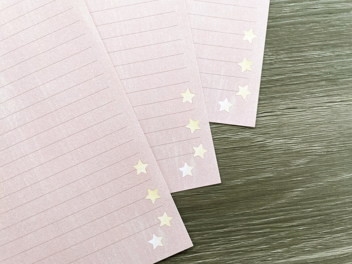 Letter Writing Sheets - Sleepover - Etsy