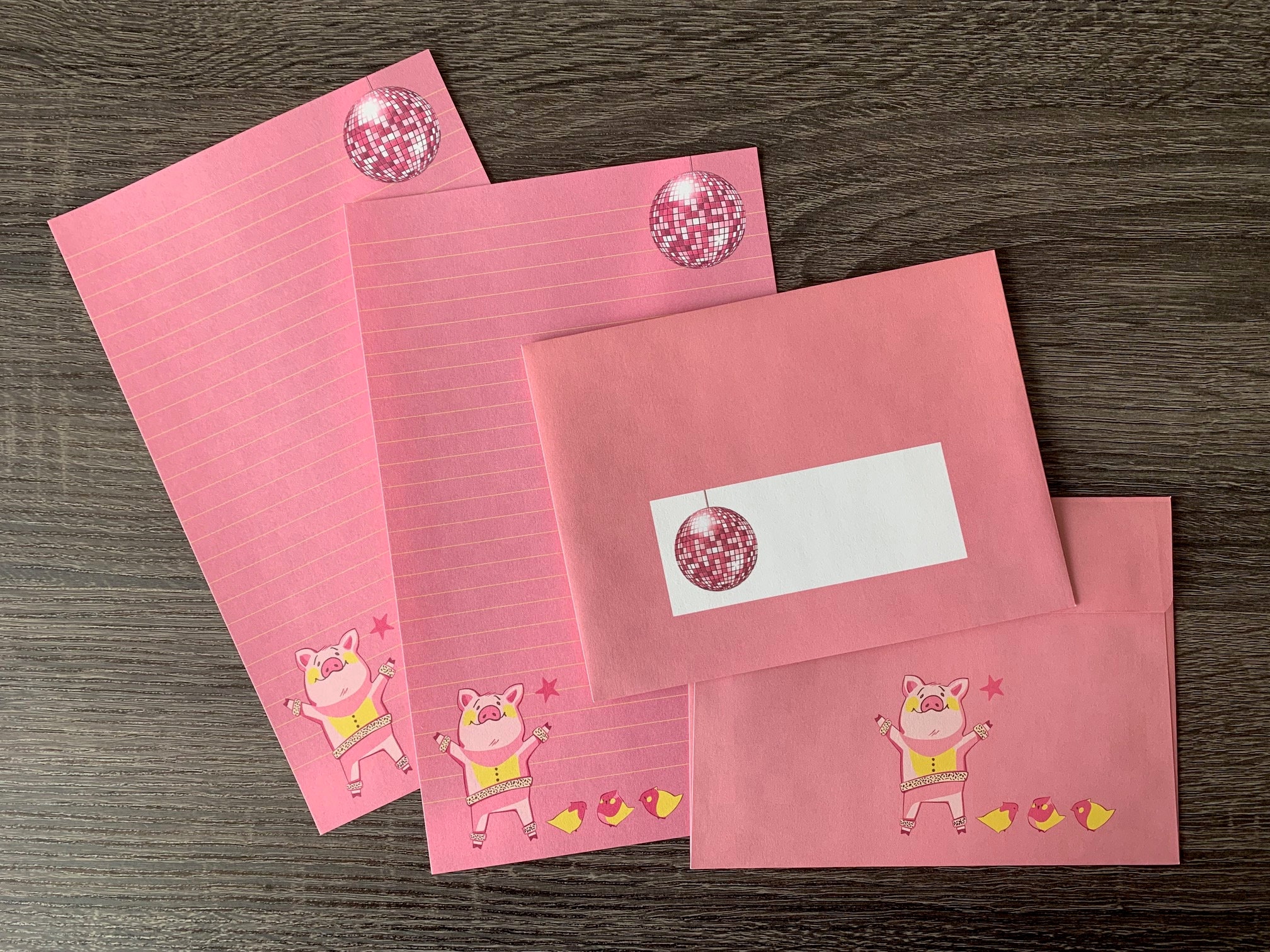 Letter Writing Sheets Dancing Queen | Etsy Canada