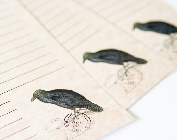 Edgar Allan Poe - A5 Letter Set - 10 Sheets 5 Envies - Etsy