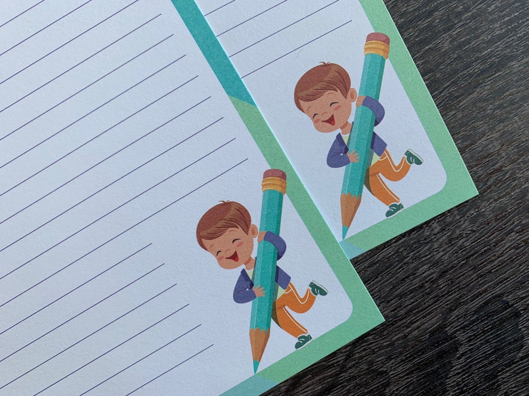 Letter Writing Sheets - Peter Pencil - Etsy