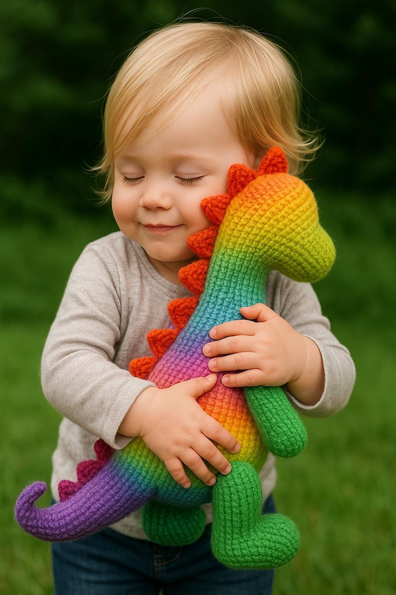 Dragon Crochet Pattern PDF – Amigurumi Dragon Plush Toy Tutorial ...