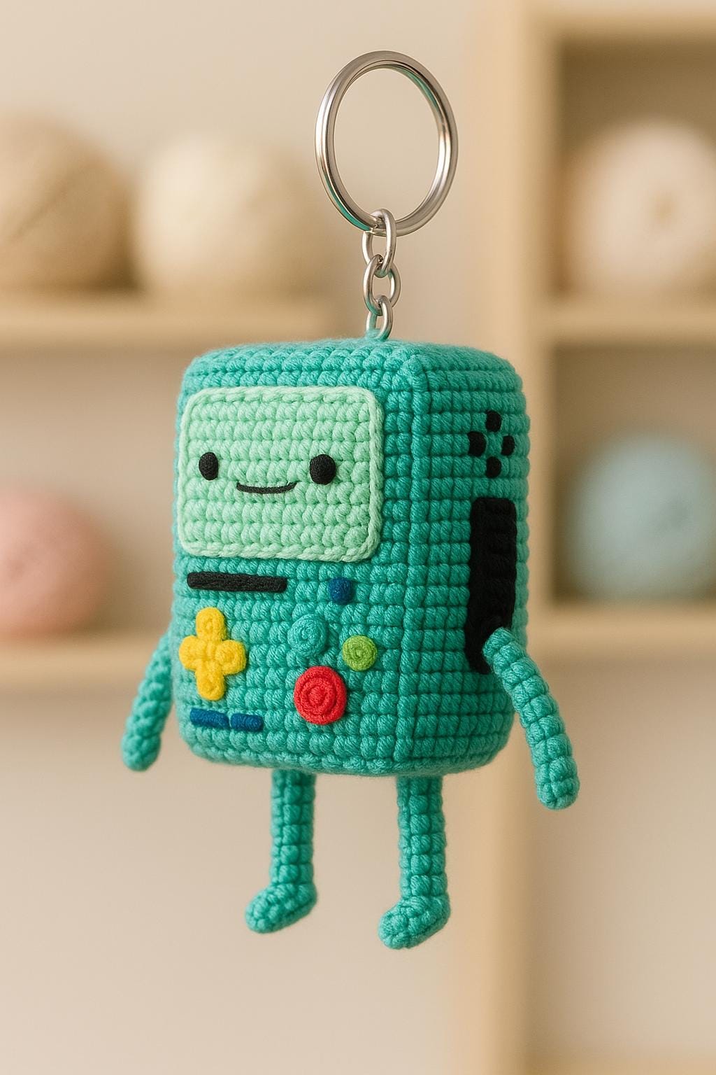 Adventure Time BMO Amigurumi Crochet Pattern – PDF Keychain Tutorial ...