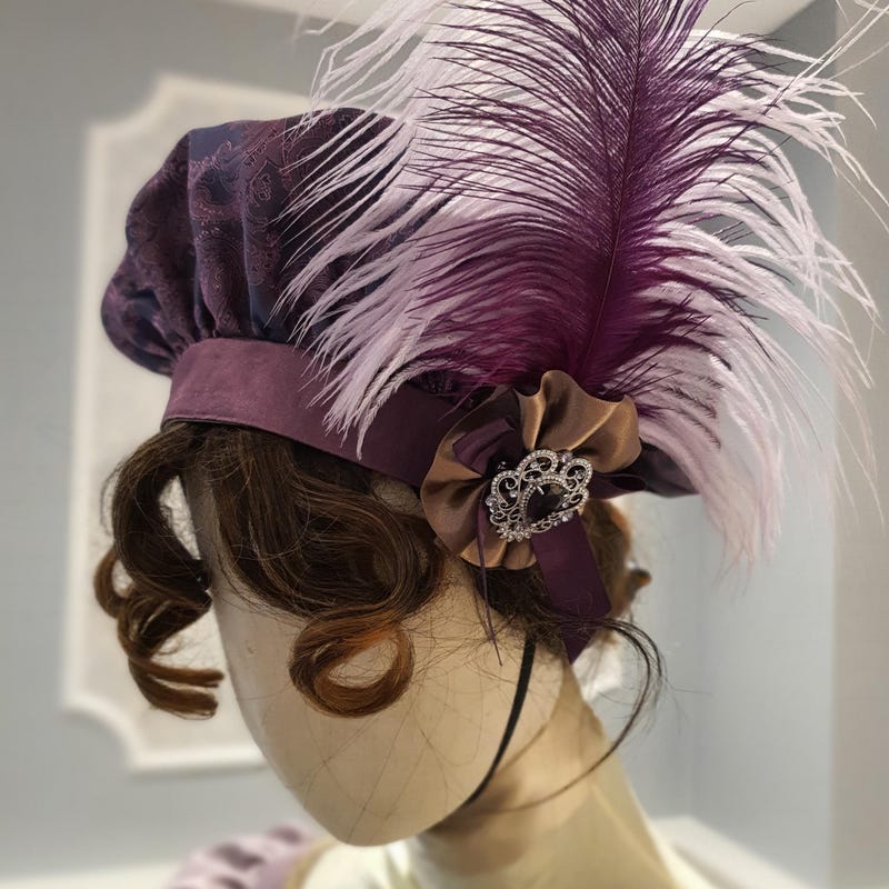 Regency Era Bonnet - Etsy