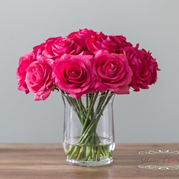 Fuchsia Bouquet - Etsy