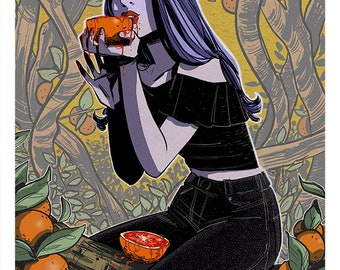Blood Orange Art - Etsy