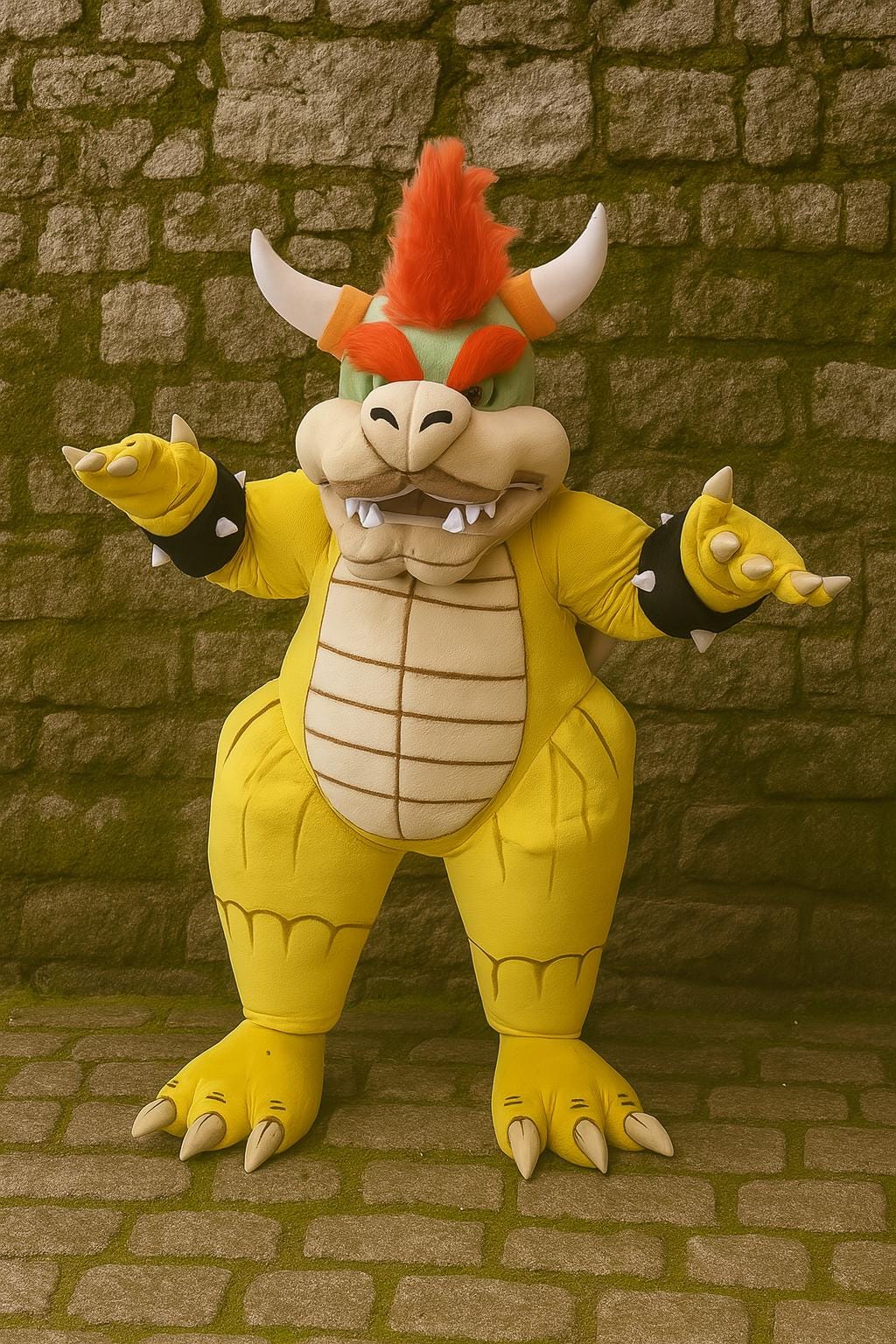 Bowseer Fursuit Costume Adult / Super Marioio Cosplay Mascot Suit ...