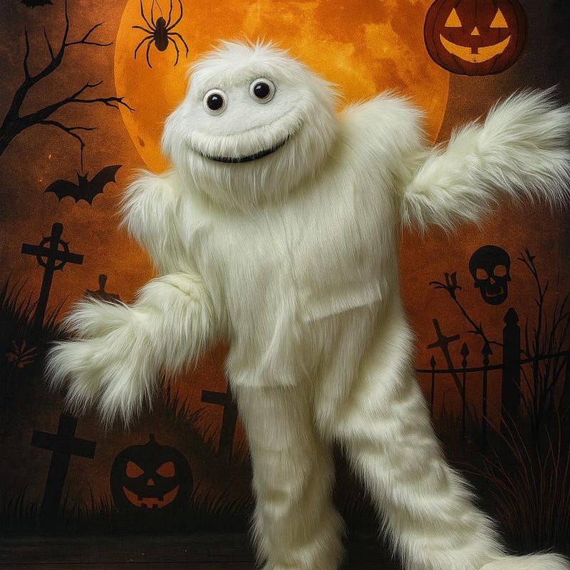 Yeti Costume Etsy