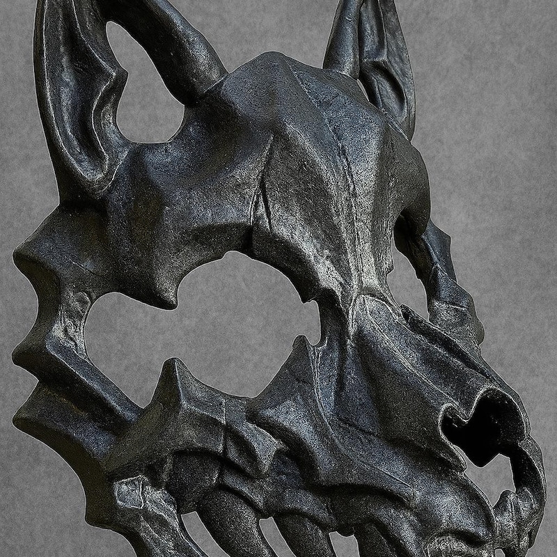 Wolf Skull Mask Tribal - Etsy